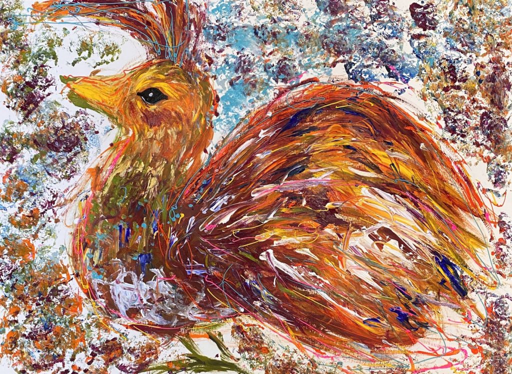 awesome bird in NYC ｜ MARI NISHIMURA